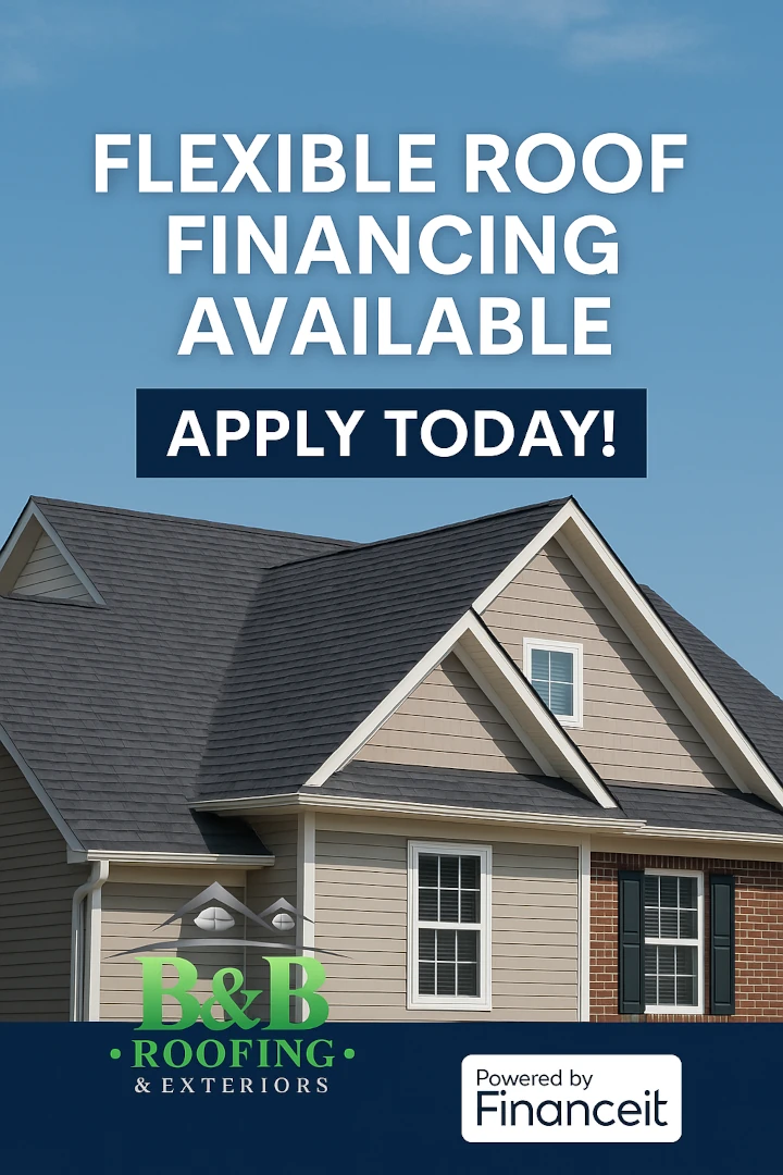 Roofing Companies That Offer Financing | B&B Roofing & Exteriors